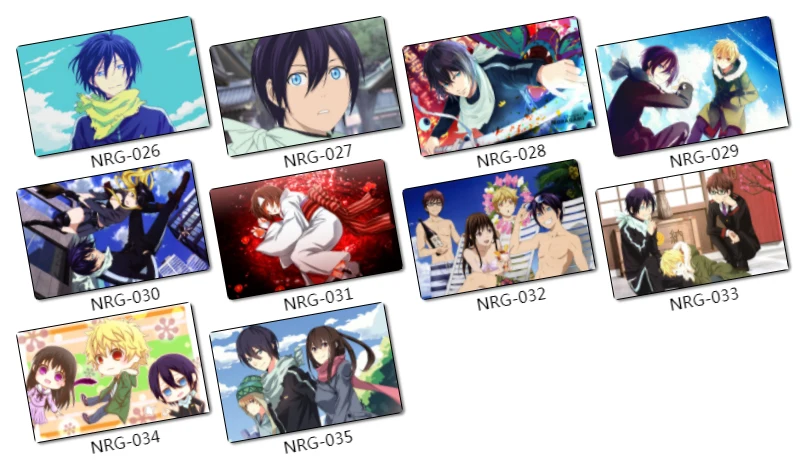35pcs Noragami Characters Card Stickers Stray God Aragoto YATO Iki ...