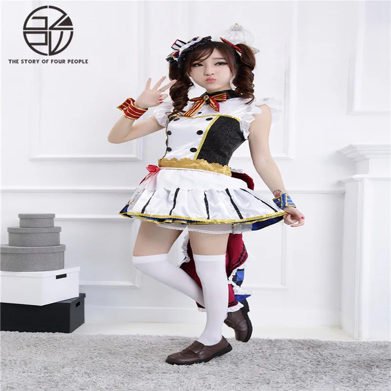 Love Life Love Live Uniform Cosplay Costume Set Performance Meidofuku