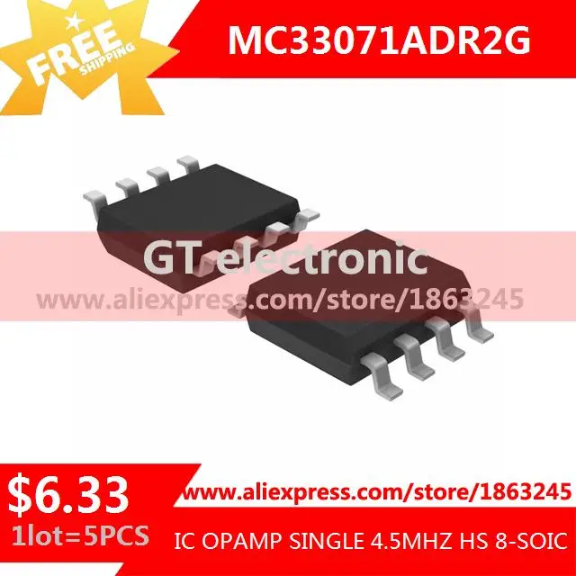 Free-Shipping-IC-Integrated-Circuit-MC33071ADR2G-IC-OPAMP-SINGLE-4-5MHZ ...