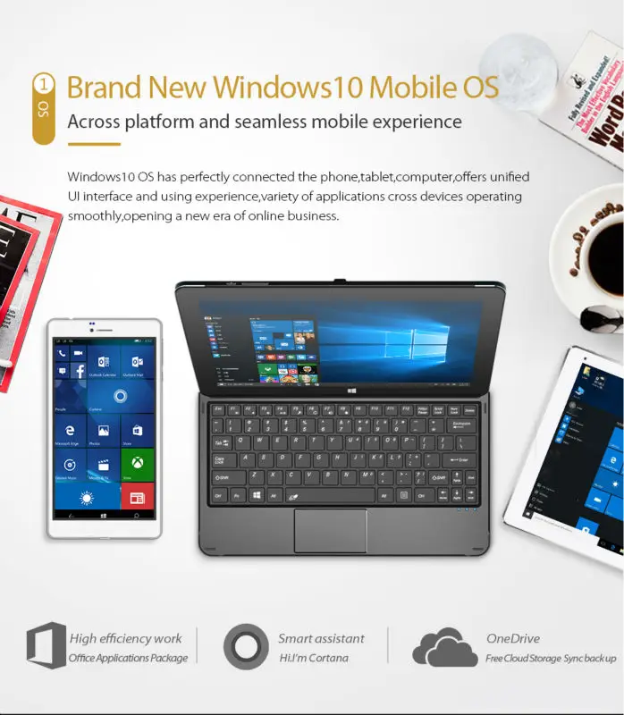 6.98 4G Tablet PC Windows 10