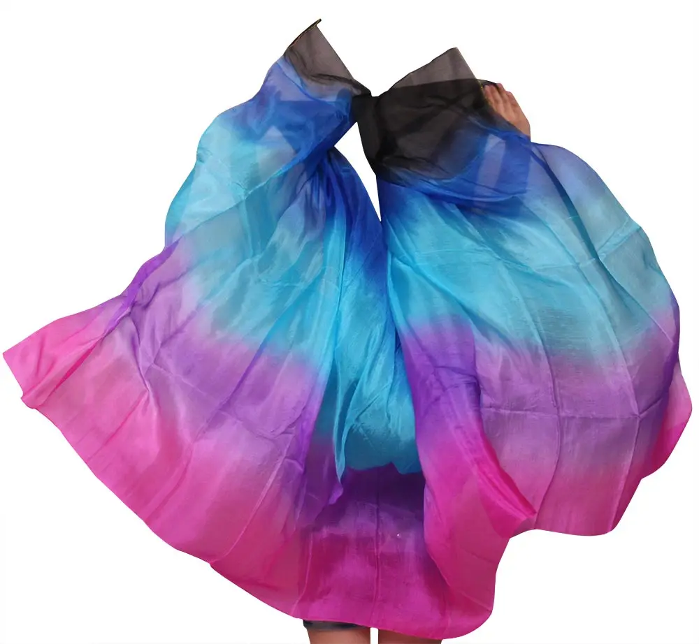 Buy High Quality Dance Veils Womens Sexy 100 Natural Silk Belly Dance Veil