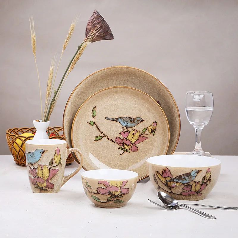 Popular Porcelain Dinner Set-Buy Cheap Porcelain Dinner Set lots from ...