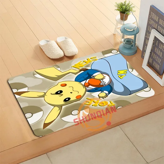 Aliexpress.com : Buy Custom Pokemon Doormat Bath Mats Foot Pad Home ...