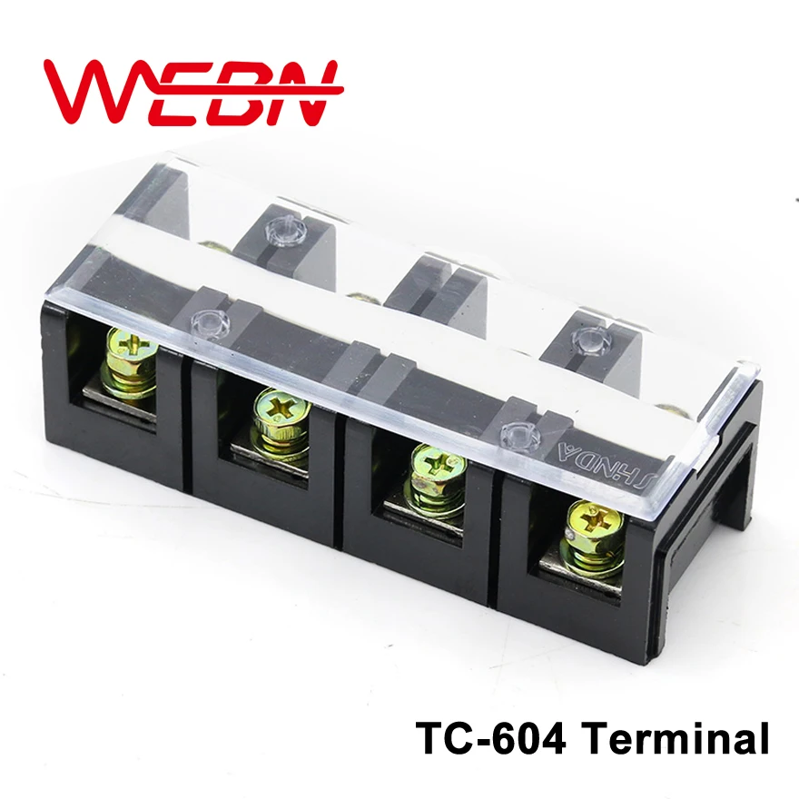 TC 604 60A 4P TC Series Copper Fixed Terminal Blocks High Quality ...