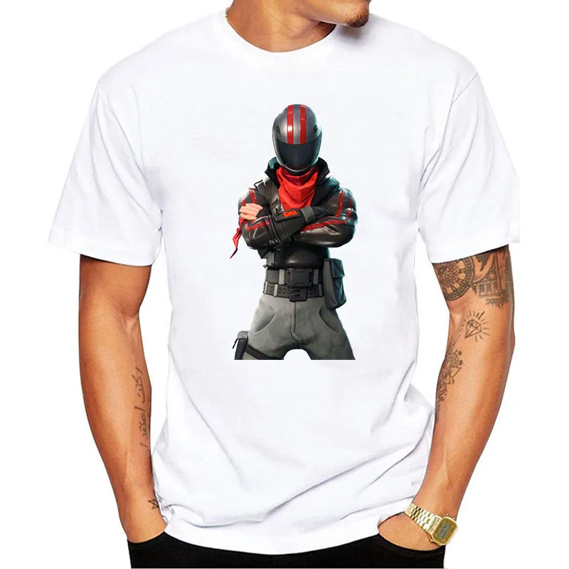 2018-Summer-New-Game-White-Modal-Fortnite-Tee-Shirt-Homme-O-Neck ...