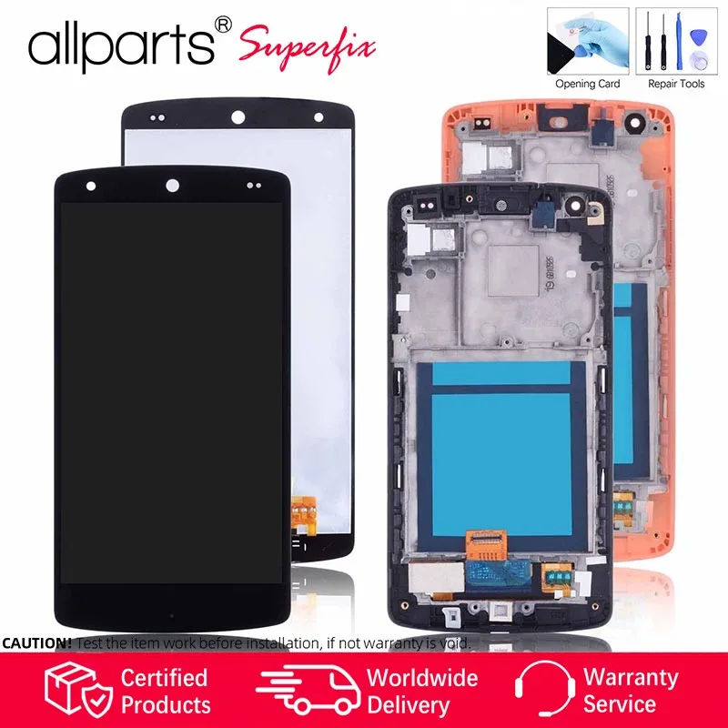 4.95"Original Display For LG Google Nexus 5 LCD Display Touch Screen ...