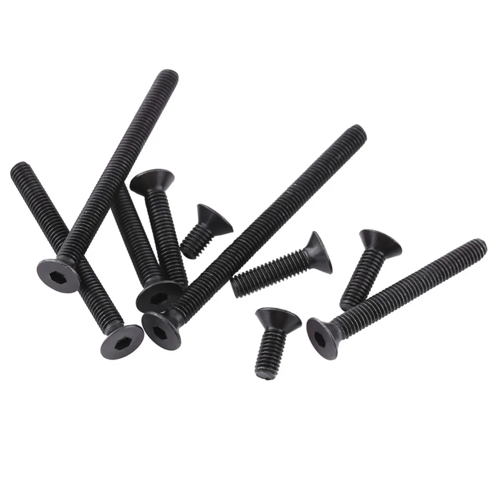 Aliexpress Buy 50pcs set M3 Hex Socket Flat Head Screws Bolts