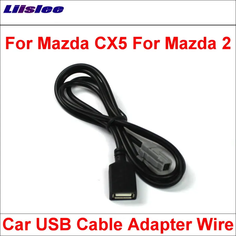 For Mazda 2/3/6 CX5 CX-5 Original Plugs To USB Adapter Conector Car CD ...