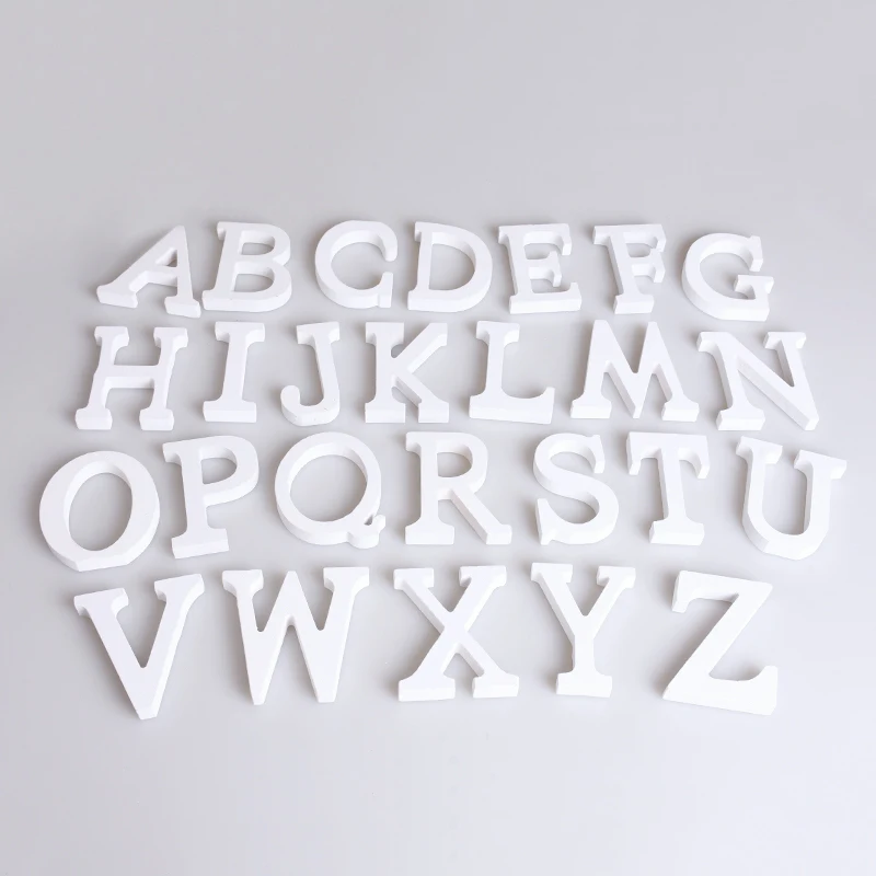 1pc-Wooden-26-Letter-Alphabet-Word-Free-Standing-Birthday-Wedding-Party ...