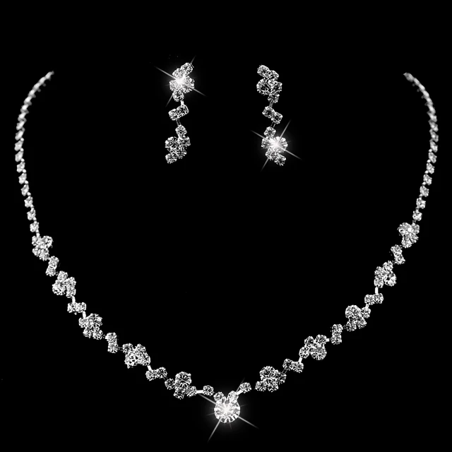 Simple Wedding Jewelry Sets