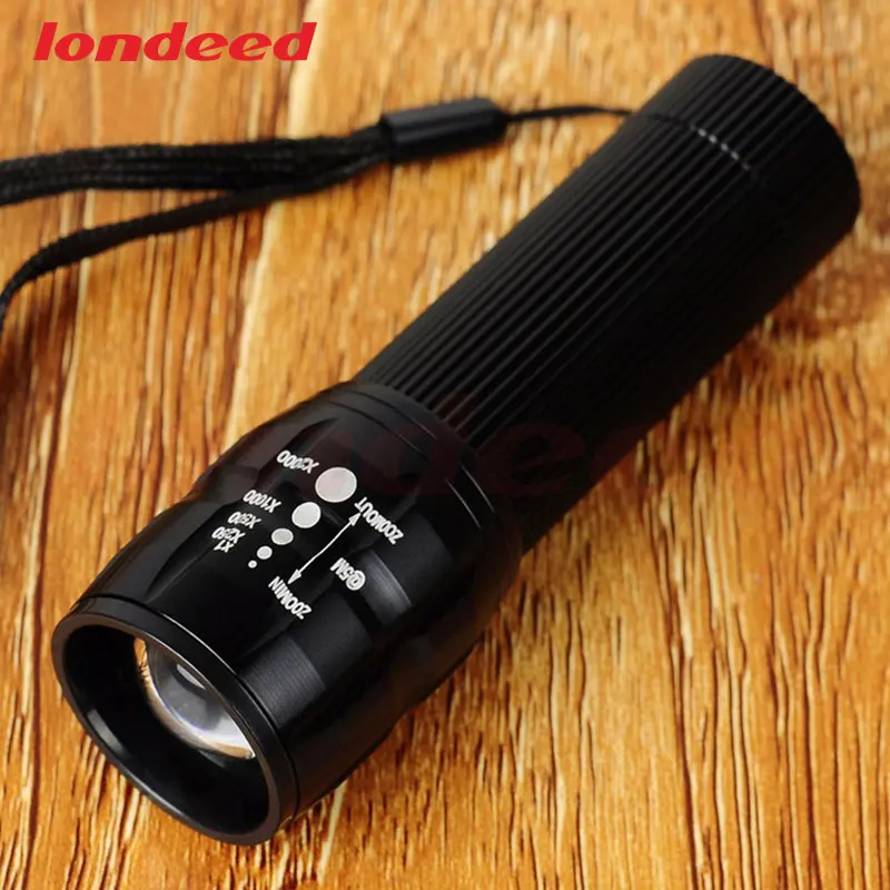 Portable 3w Mini led flashlight Glare zoomable Flashlights waterproof ...
