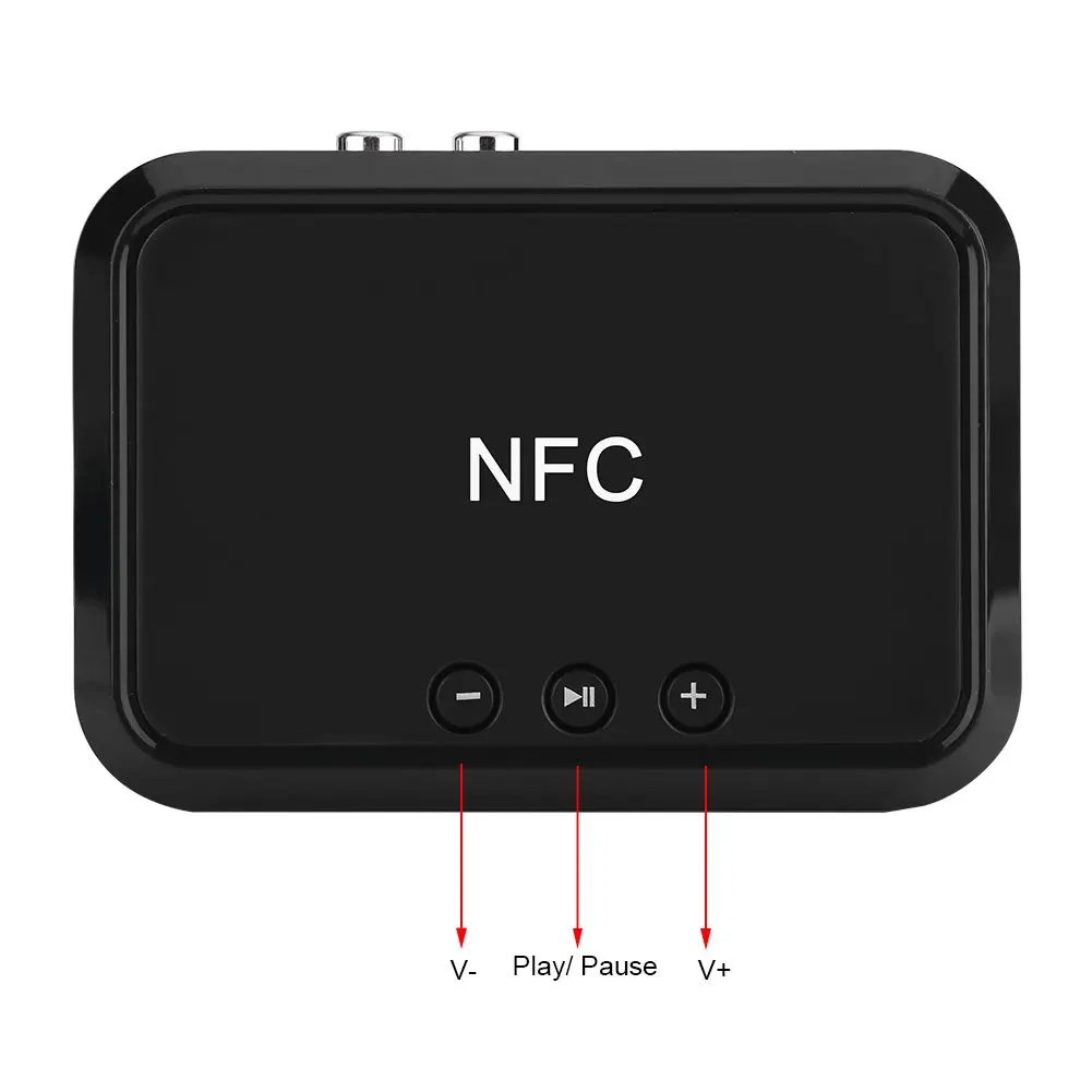 CRDC Bluetooth аудио приемник NFC Hifi стерео музыка беспроводной адаптер 3,5 3,5 мм AUX Jack ...