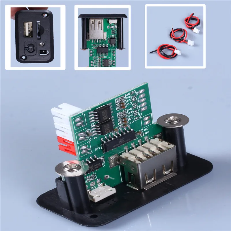 Monday Kids Mini 5V MP3 Decoder Board 3W*2 Decoding Module MP3 WAV U ...
