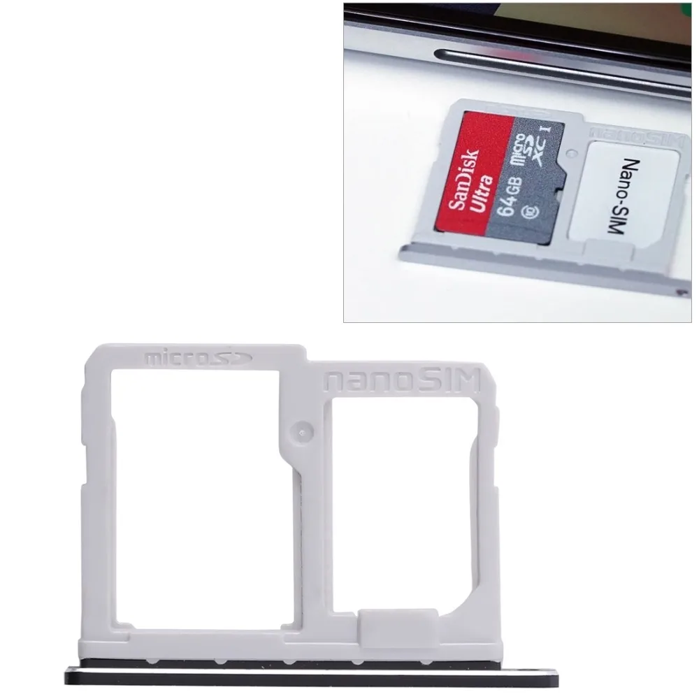 SIM Card Tray + Micro SD Card Tray for LG Q6 / M700 / M700N / G6 Mini ...