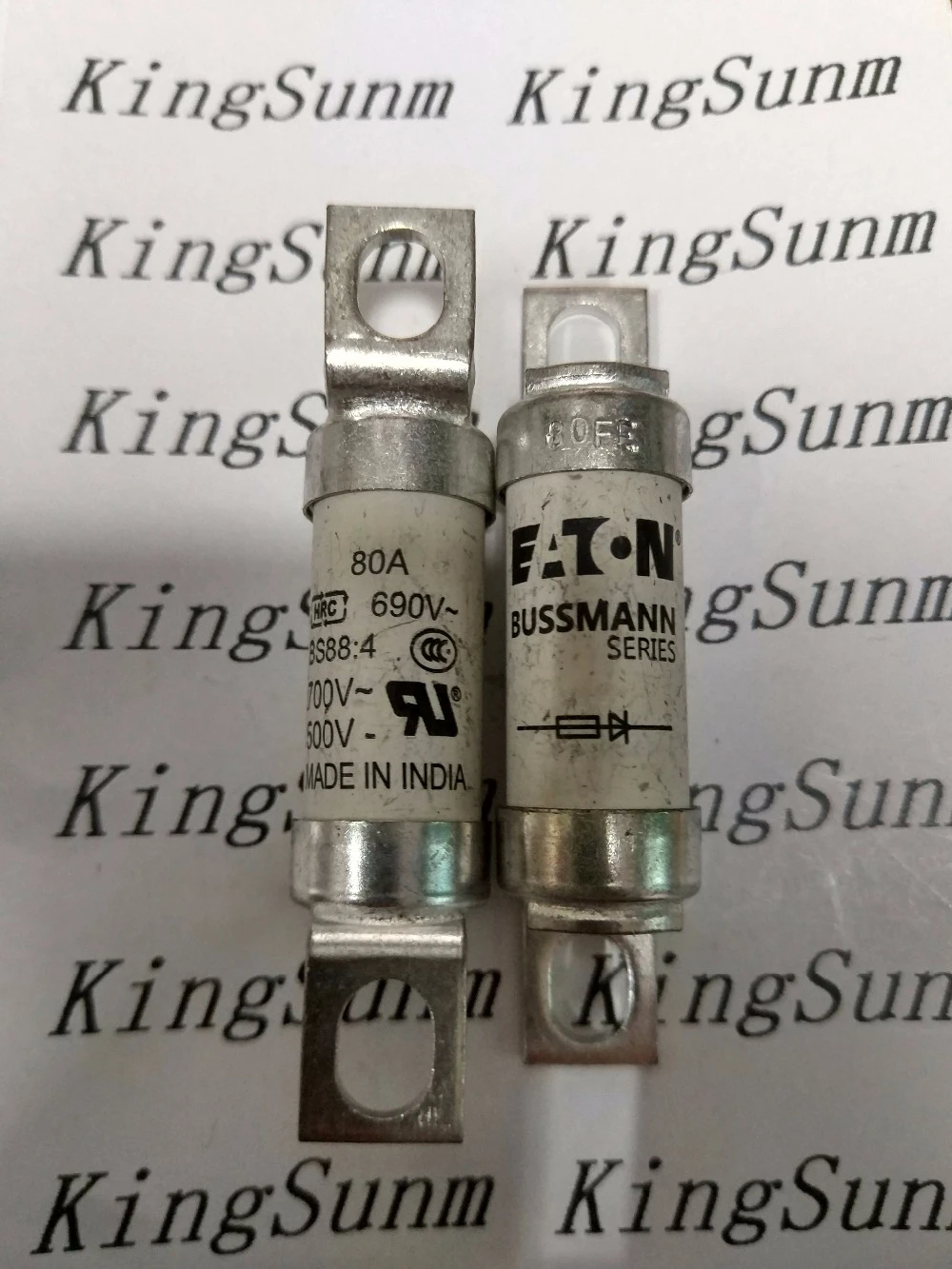 Bussmann BS88:4 fast fuse 80FE ceramic fuse 80A 690V original genuine ...