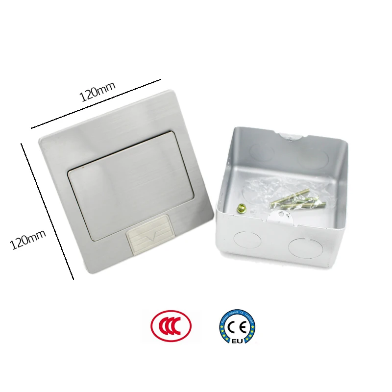 JOHO Stainless Steel Fast Pop Up Electrical Floor Socket Box With ...