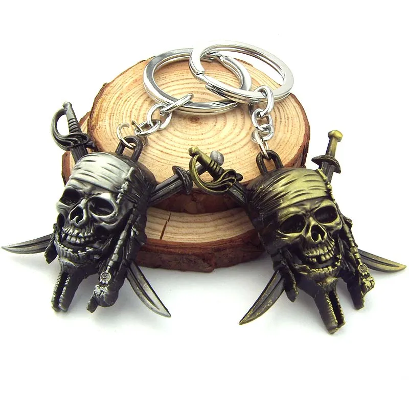 Movie Series Fashion Accessories Pirates of the Caribbean Key chain ...
