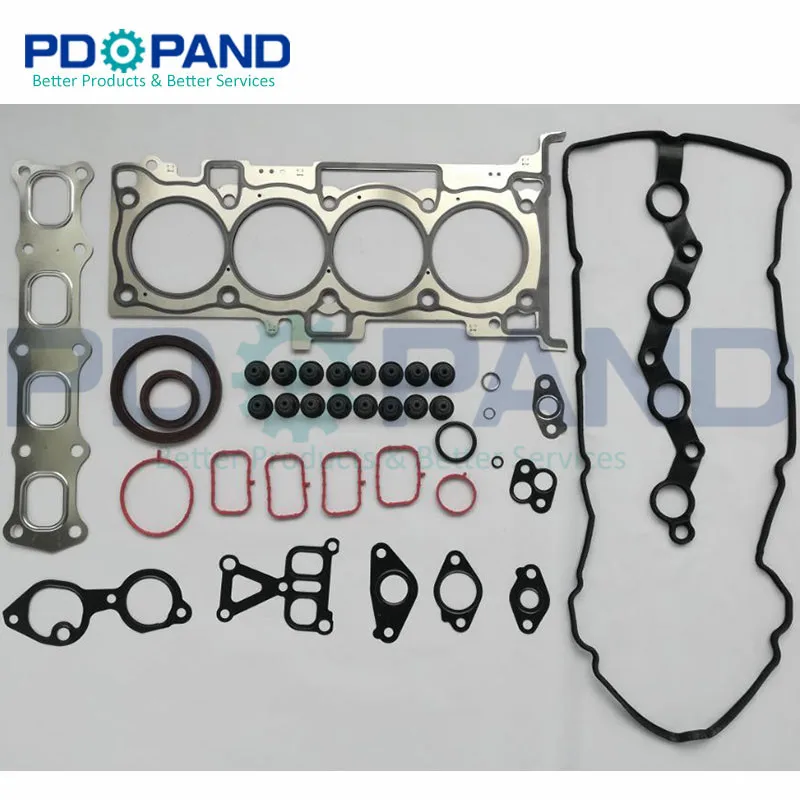 4B10 4B11 Engine Overhaul Rebuilding Gasket Kit 1000B334 for Mitsubishi ...