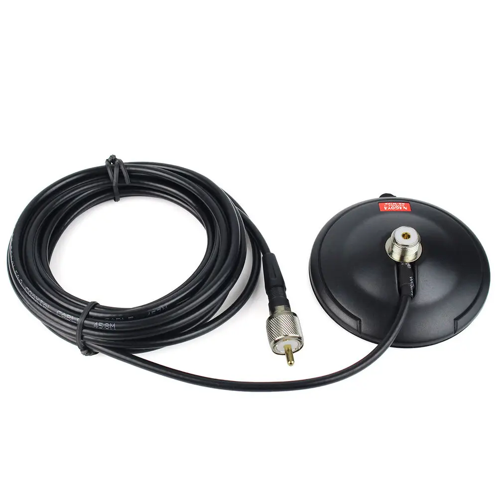 RB-MJPR Rubber Boot Magnetic Roof Mount Base with Coaxial Cable for ...
