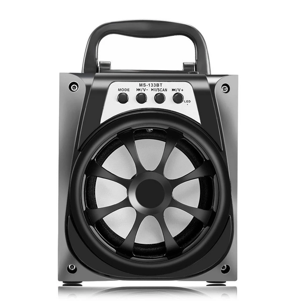 LNBEI Multifunctional Portable MS 133BT High Power Output FM Radio ...