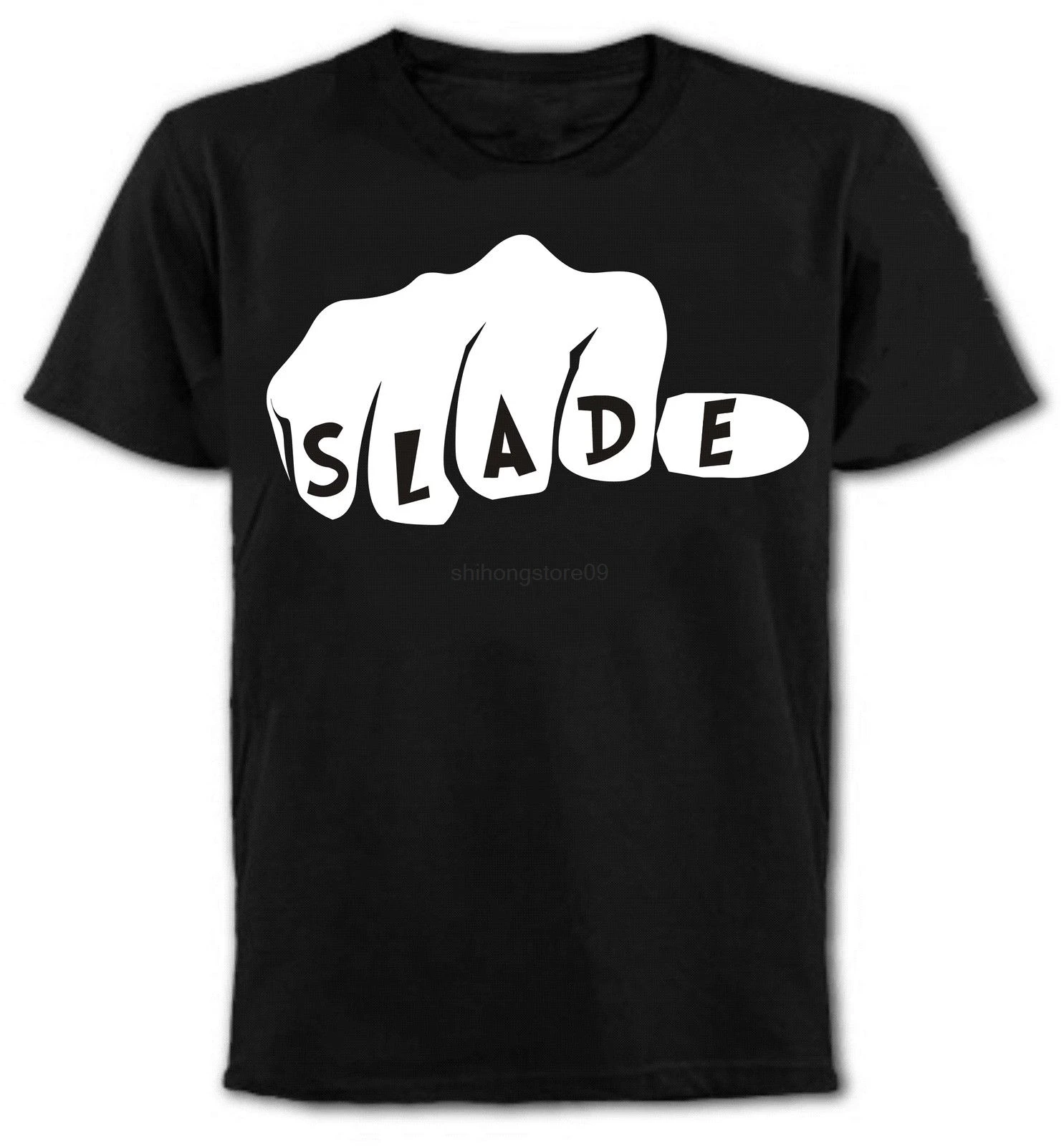 2019 Newest Cotton Cool Design 3D Tee Shirts Slade "Fist" T Shirt Glam ...