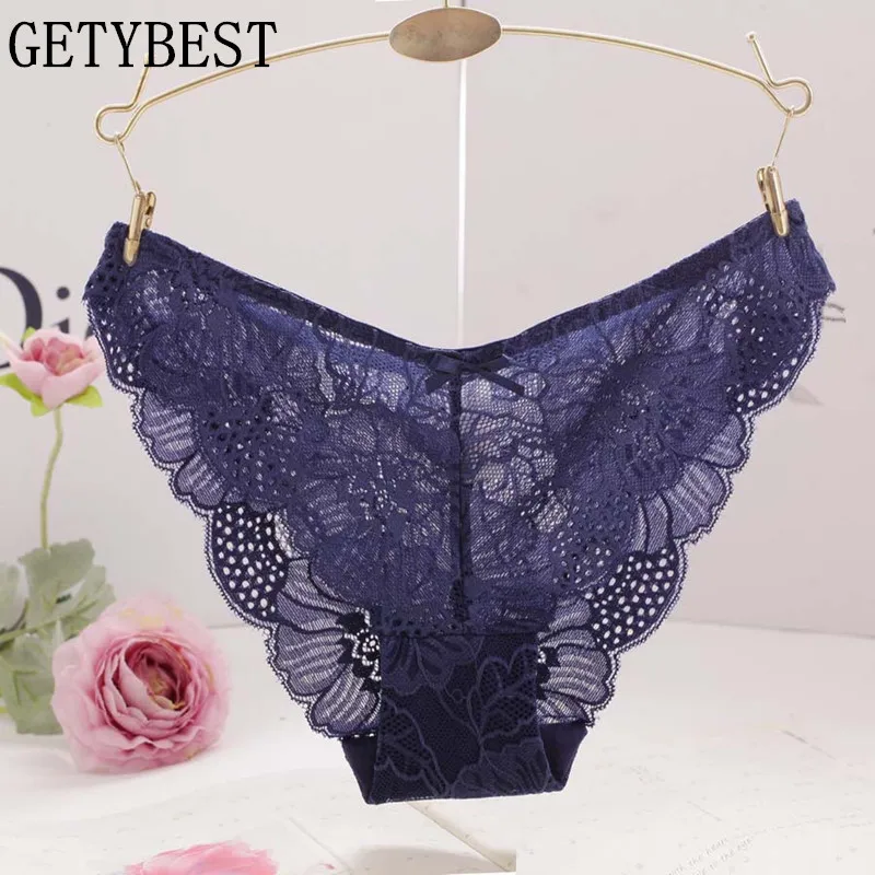 Hot Sale New Women Sexy Lace Underwear Women's T Panties G String Women ...