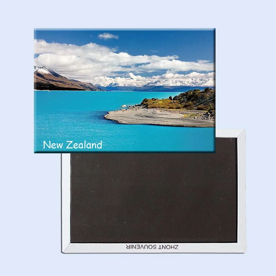 SOUVEMAG Mount Cook, New Zealand Travel Picture Refrigerator Magnets ...