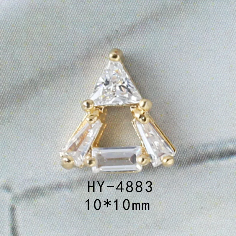 5 шт./лот, подвеска/крылья/цепь, 3D сплав, дизайн ногтей, циркон ...