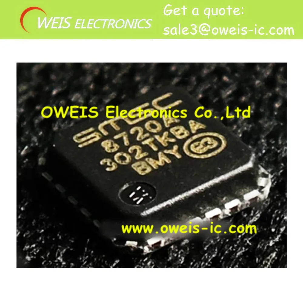 10 개 SMSC 8720A LAN8720A 작은 RMII 10/100 이더넷 트랜시버 HP 자동 MDIX 지원 IC ...