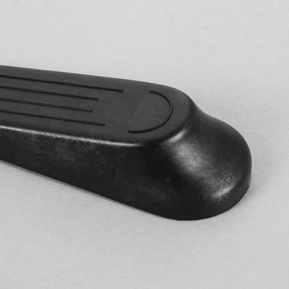 5PCS/Pack Black Plastic Door Stopper Block Wedges Non-Slip Buffers ...