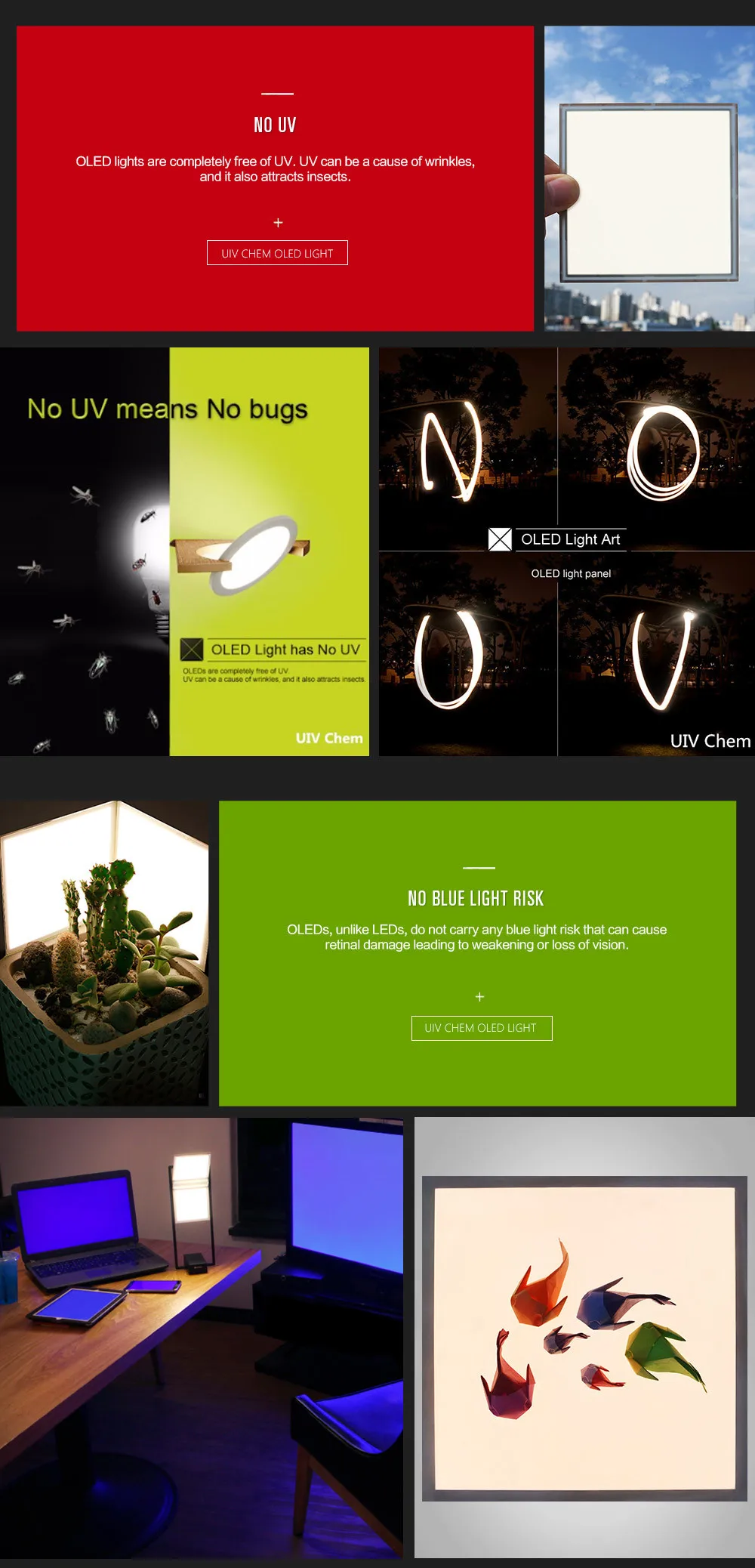 Square Oled Panel-- Newest Uiv 100*100mm Square Oled Panel Light Glass ...