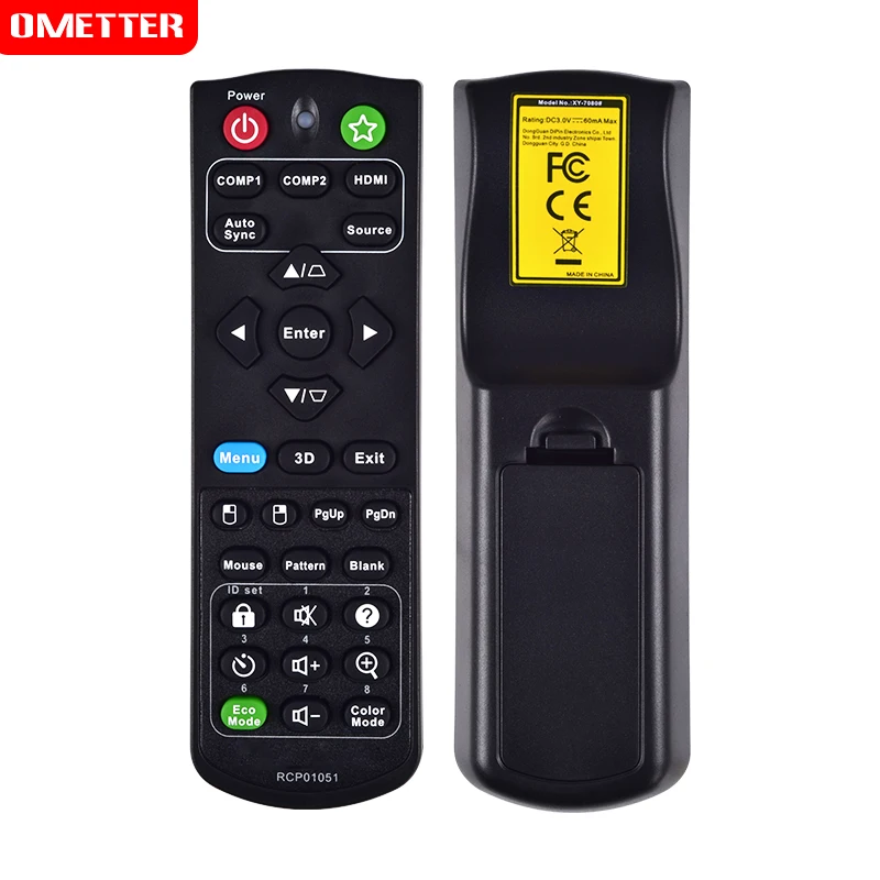 NEW for ViewSonic Projectors Remote Control RCP01051 PJD6552LWS ...