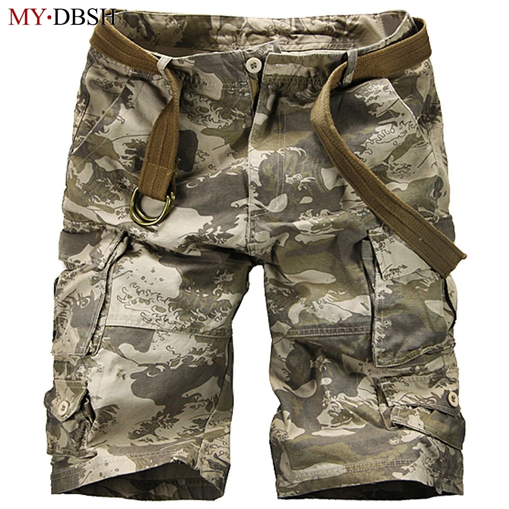 Mens Camouflage Military Style Shorts Stock Photo, 51% OFF