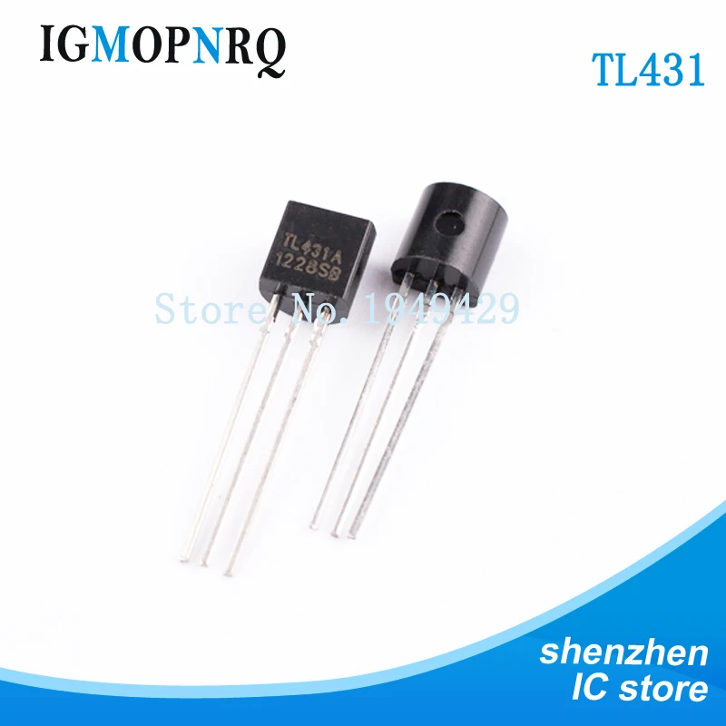50PCS/Lot Wholesale Electronic TL431 TL431A tl431 TO 92 Regulator Tube ...