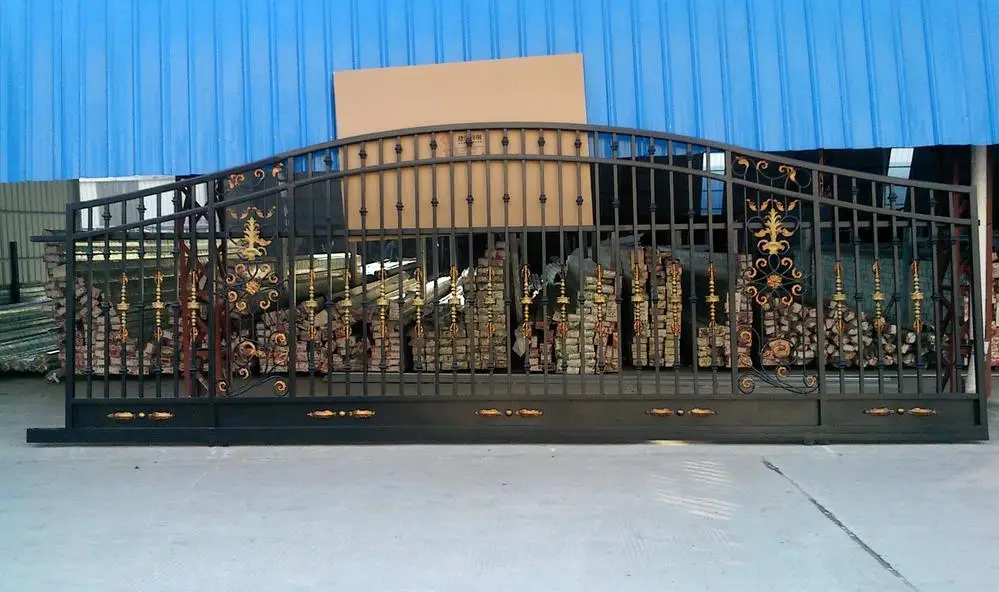 Sliding Fence Gates Iron Wrought Iron Sliding Gates Bernard Spillane
