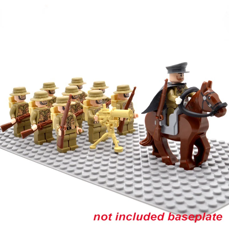 Bricks WW2 army Soldiers Troop Military German Russia US UK Soviet ...
