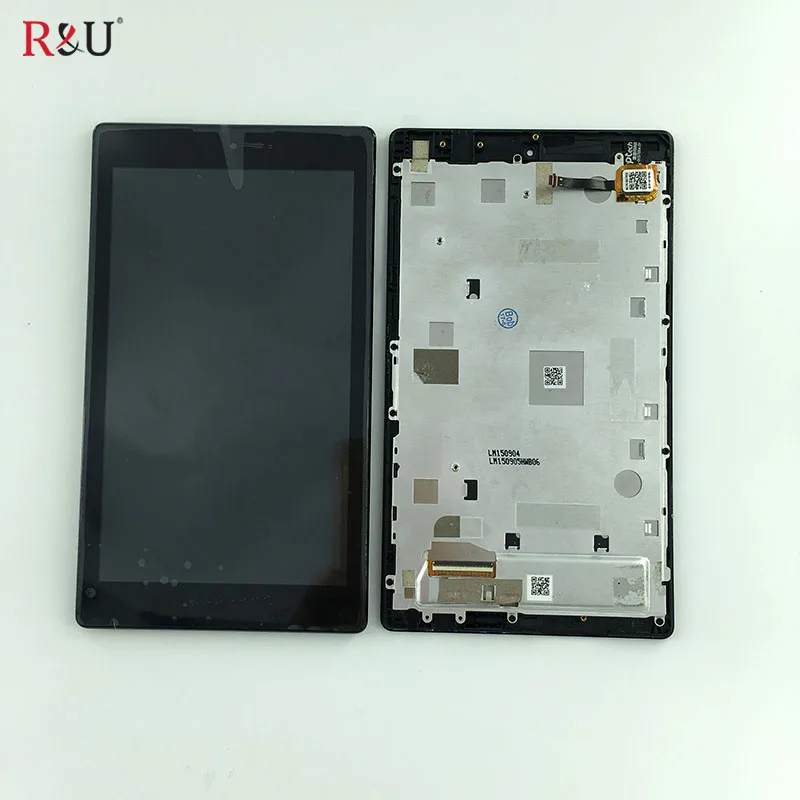 R & U 7 "Pantalla LCD pantalla táctil panel de vidrio sensor digitalizador montaje con reemplazo ...