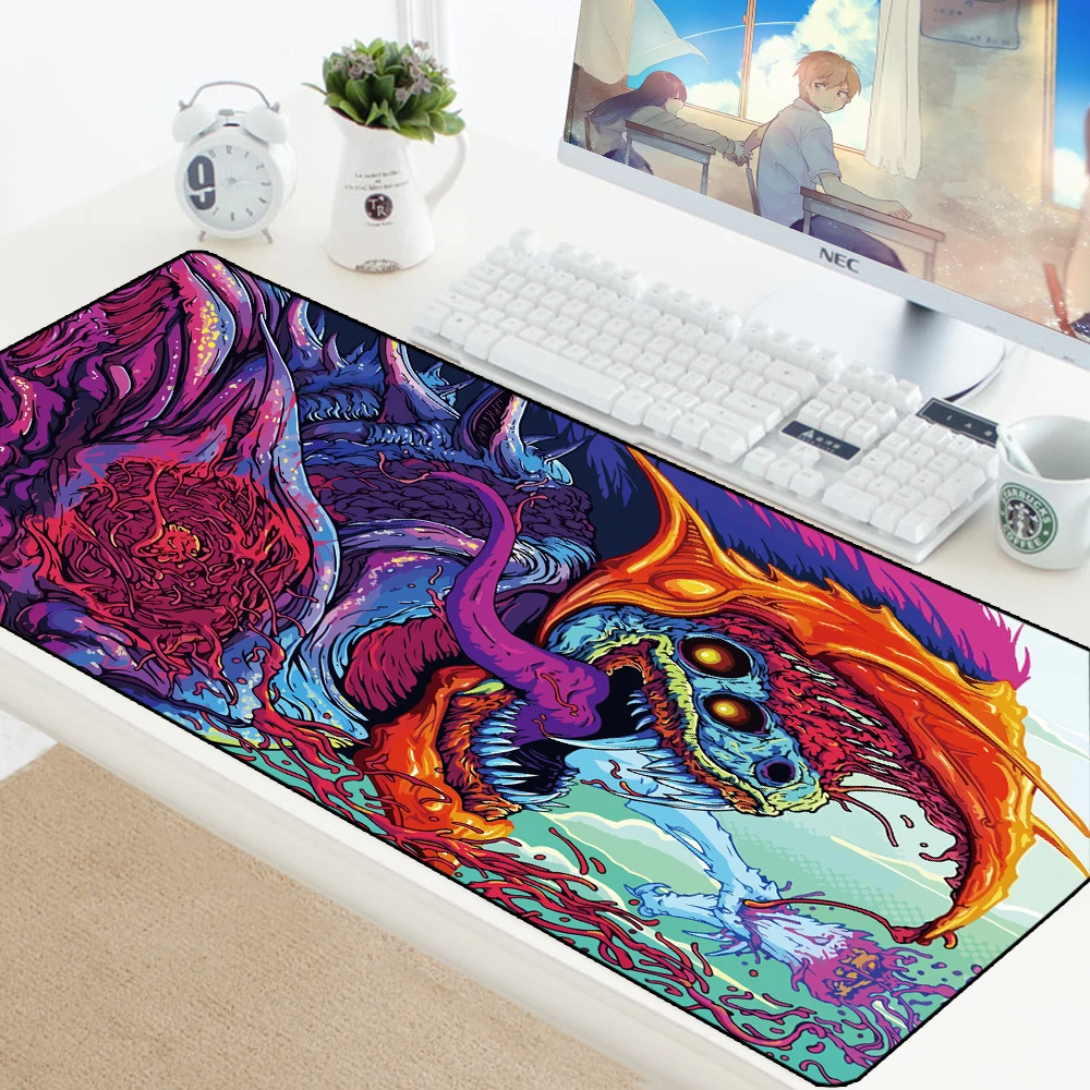 Gaming Mouse Pad CSGO Mouse Pads XXL Large Locking Edge Rubber Anti 