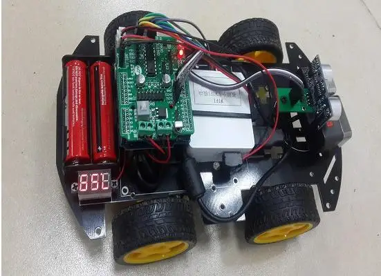 스마트 4wd 자동차 섀시 로봇 와이파이 지능형 트랙터 초음파 장애물 회피 Diy Rc 장난감 원격 제어 Uno R3