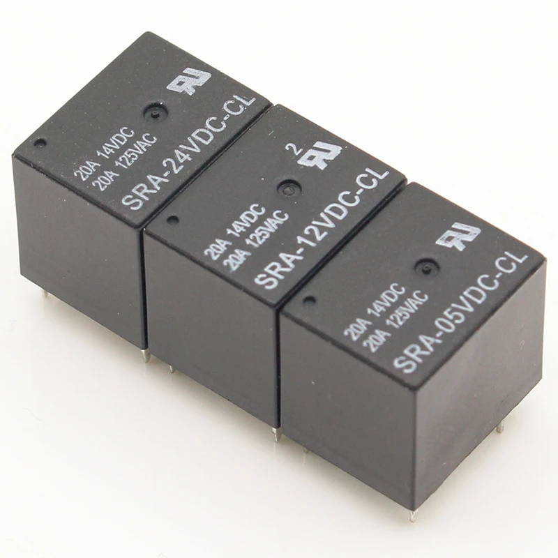 5PCS/lot Power relays SRA 05VDC CL SRA 12VDC CL SRA 24VDC CL 5V 12V 24V ...