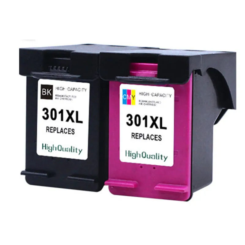 2pcs x for hp 301 ink cartridge for HP 301 301XL HP301 DeskJet 1050 ...