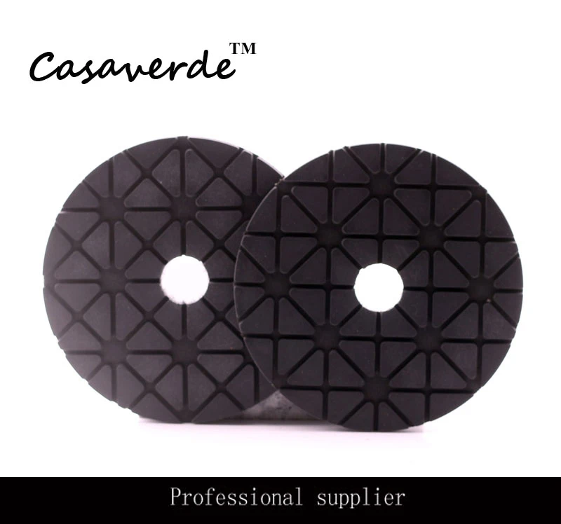 4 inch super Black diamond buff pads for stone|diamond masonry|diamond ...