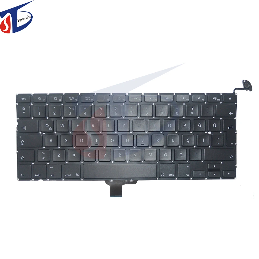5PCS/lot New Turkey Turkish Keyboard For Apple Macbook Pro 13'' A1278 ...