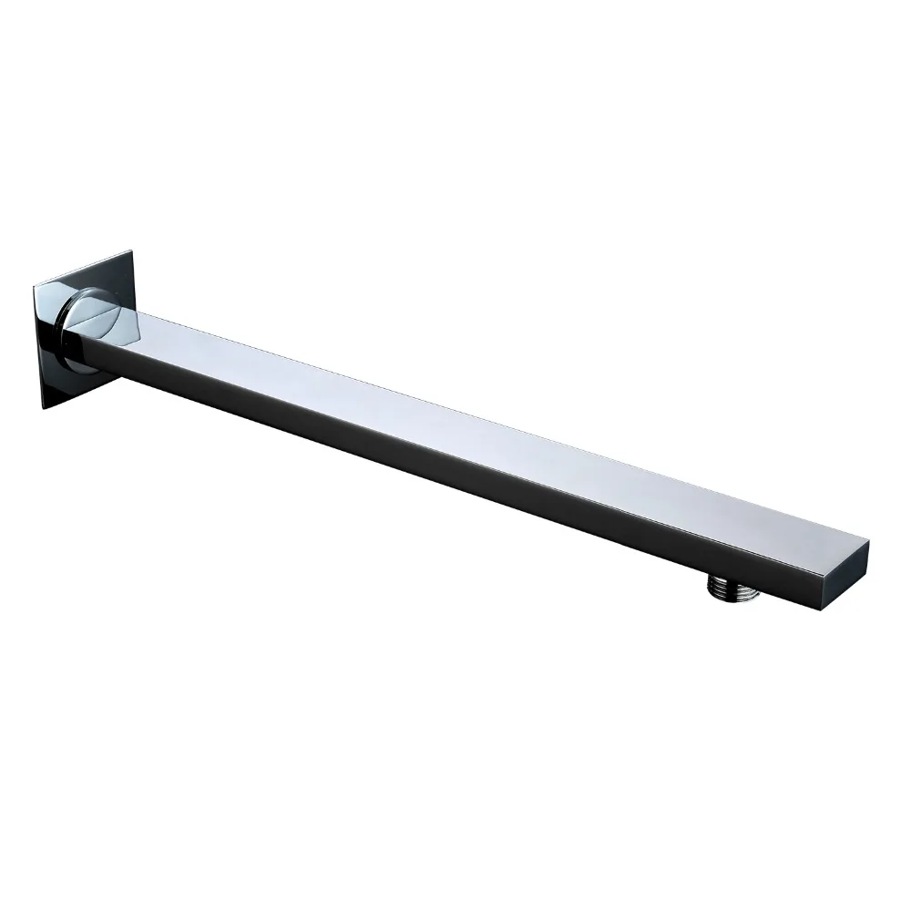 Chrome Brass concealed shower Spout Wall Mounted 180 degrees rotating ...