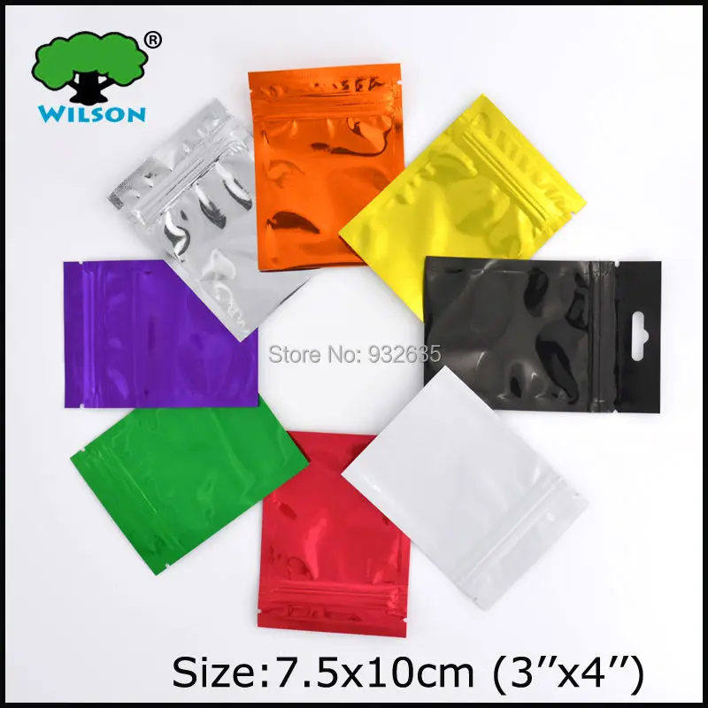 Bottom Fill Sealing Bag (100pcs/lot 3''x4'' ) Thickness 3.5mil For 1-3g ...