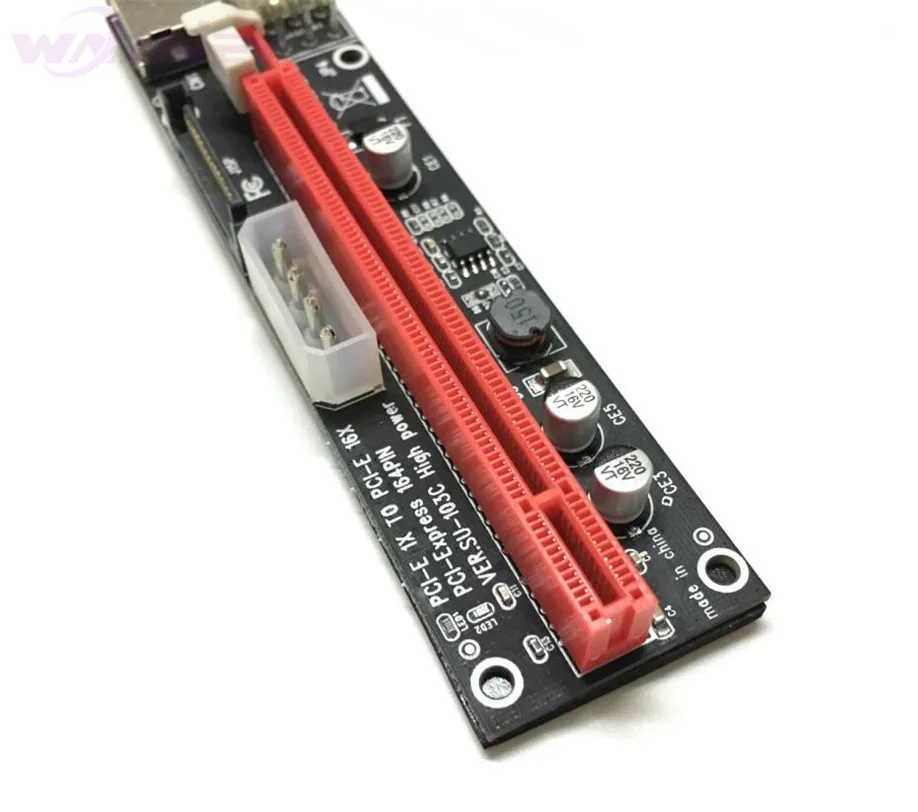 Купить 100 комп. 009 PCI-е разъем PCI E в экспресс 1х к разбивателя ...