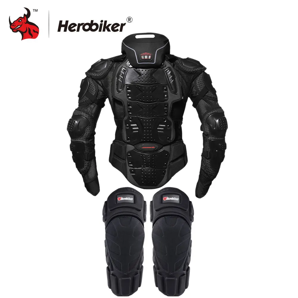 Aliexpress.com : Buy HEROBIKER Motorcycle Jacket Men Full Body ...