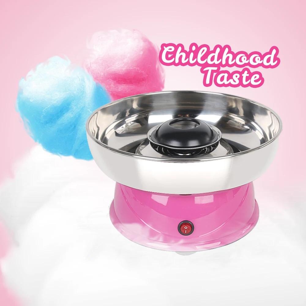 Sweet Cotton Candy Maker Mini DIY Portable Cotton Candy Machine Cotton