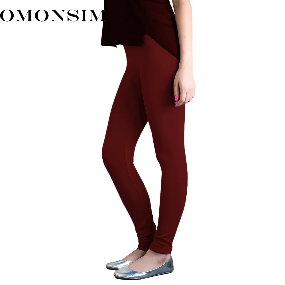 Omonsim 2018 Gothic Low Waist Leggings Women Sexy Hip Push Up Legging