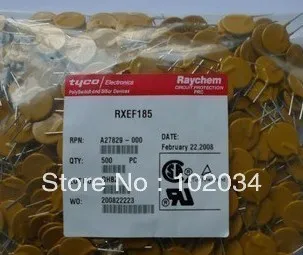500 piezas x RXEF185 XF185 60 V 72 V 1.85A PTC fusibles rearmables|ptc ...